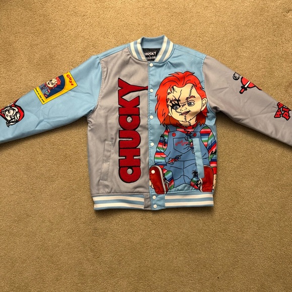 Chucky | Jackets & Coats | Chucky X Reason Varsity Jacket Mens Large ...
